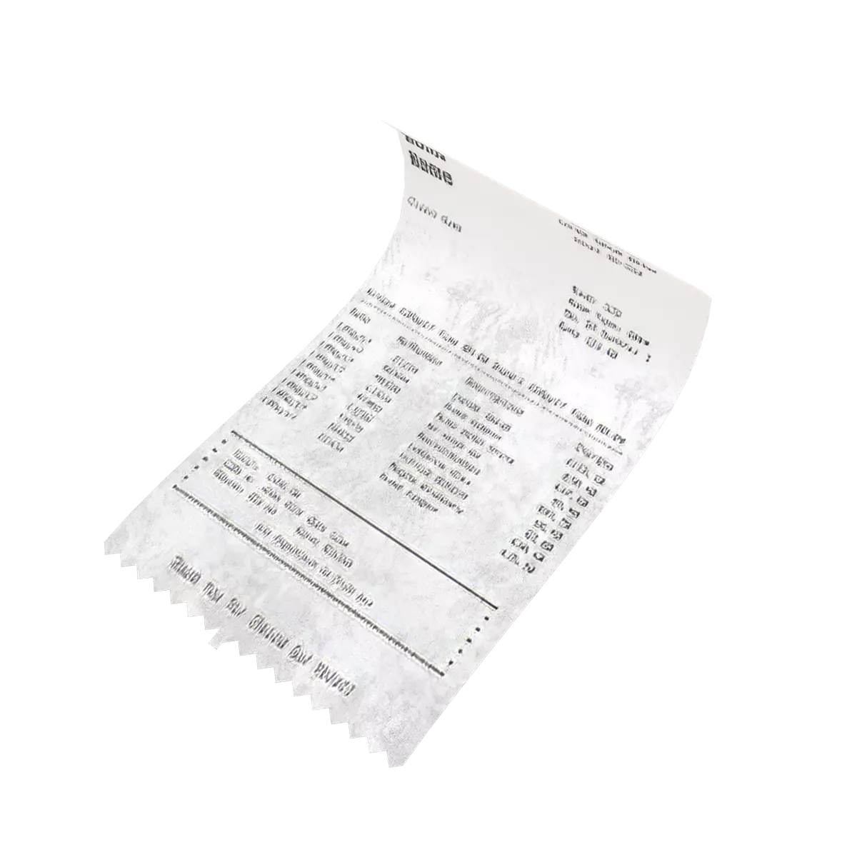 Receipt Saver